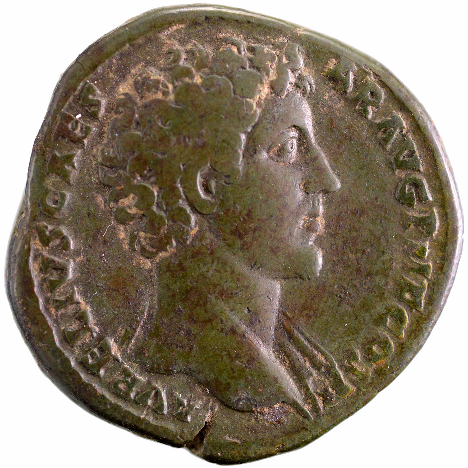 Marcus Aurelius sestertius reverse HILARITAS - Numismeo