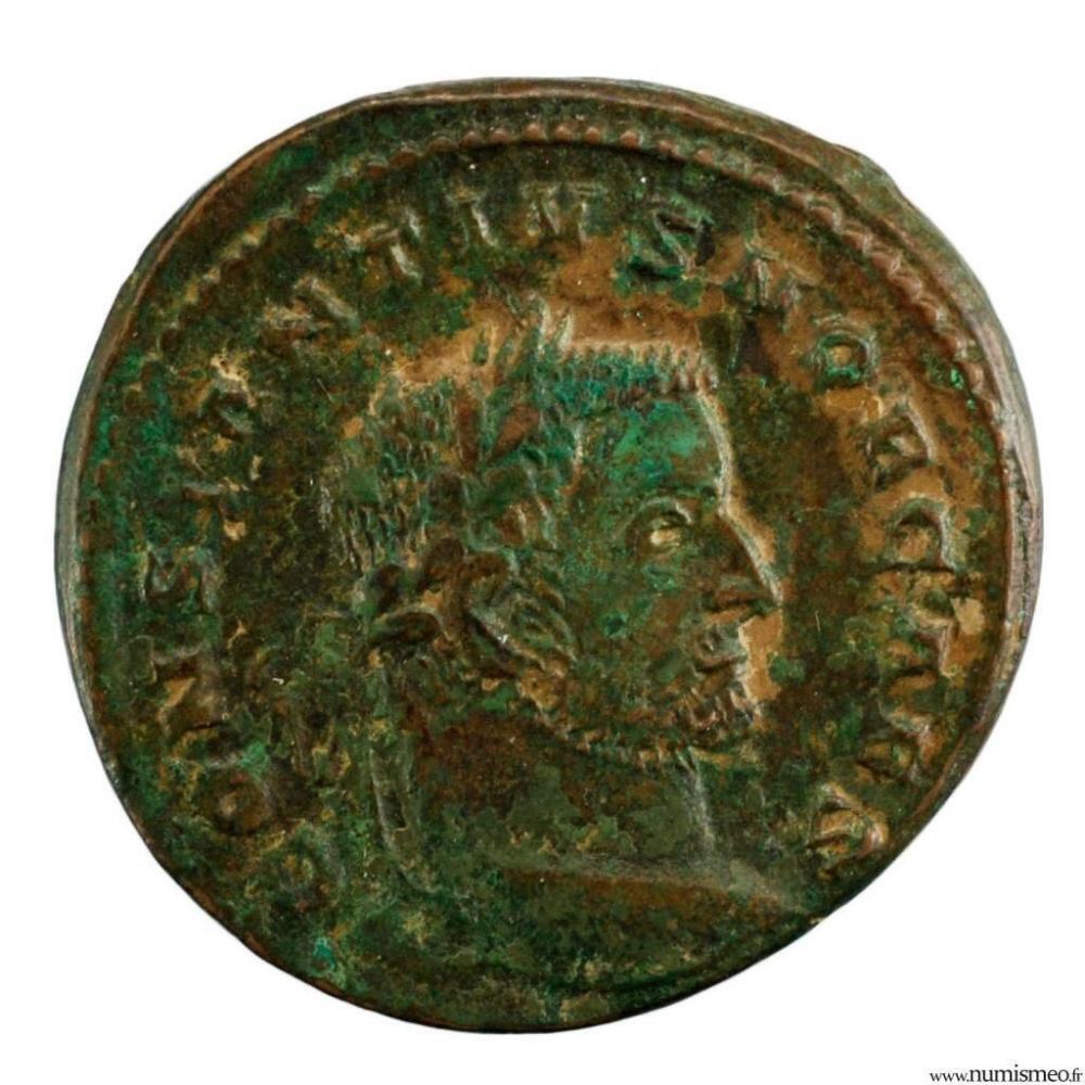 Constance Chlore moyen bronze frappé à Treves - Numismeo