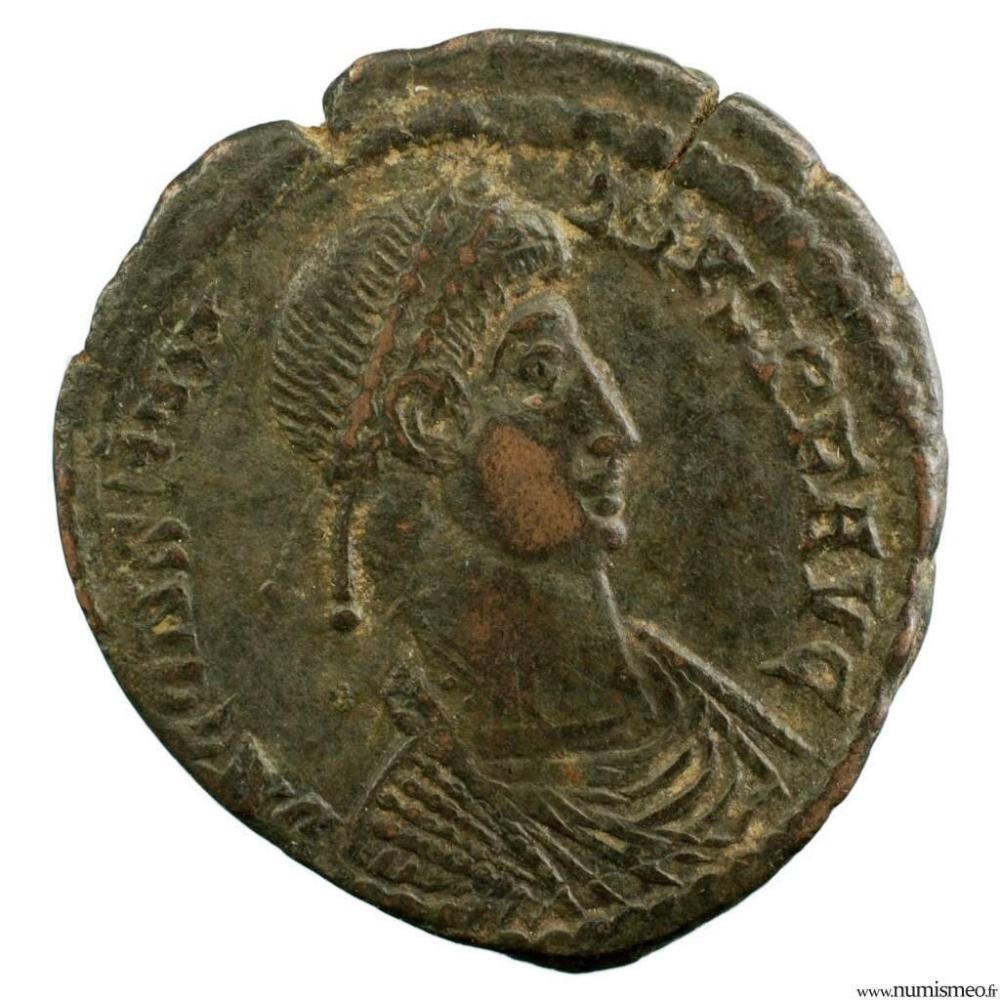 Constance II Maiorina frappé à Arles - Numismeo