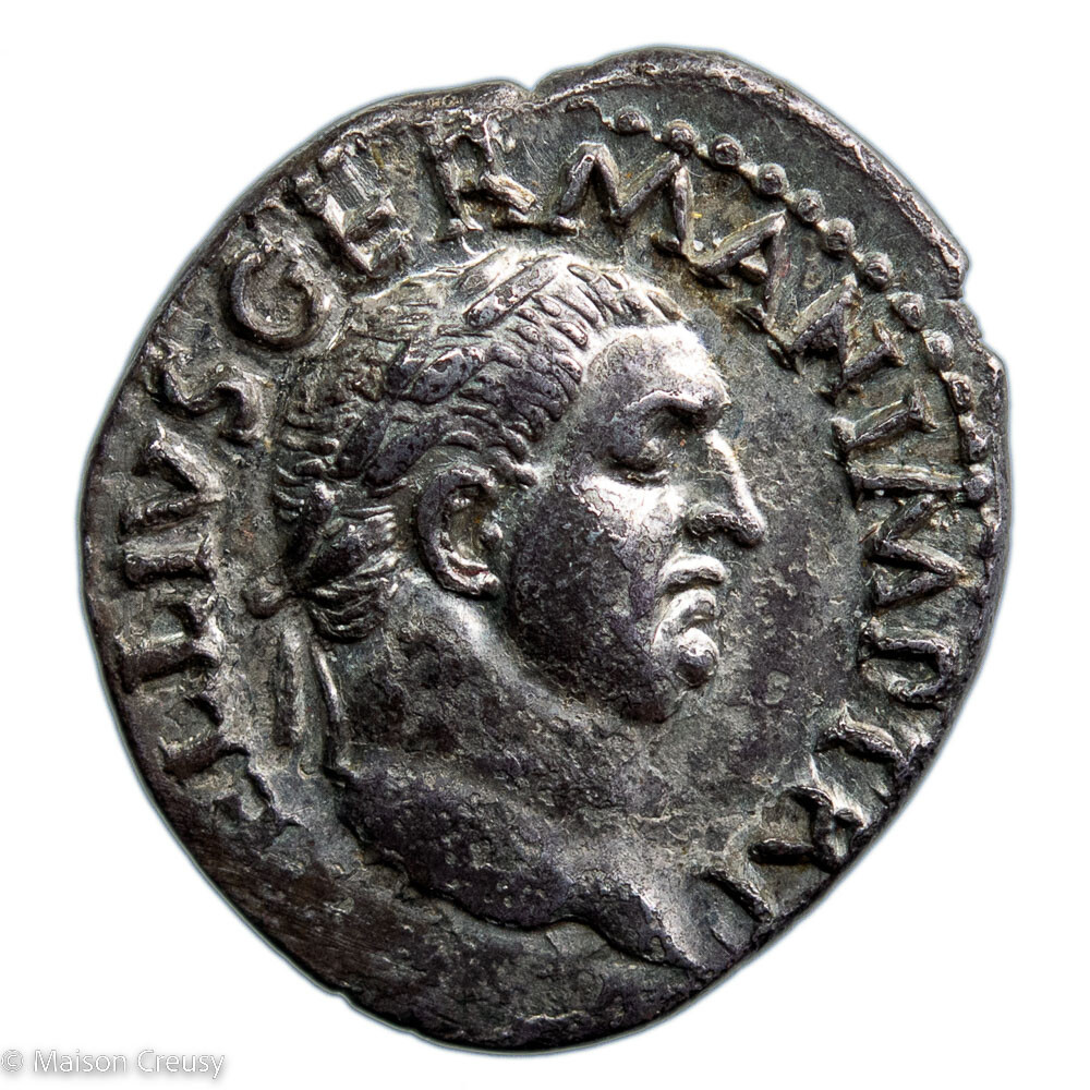 Vitellius denier Rome - Numismeo