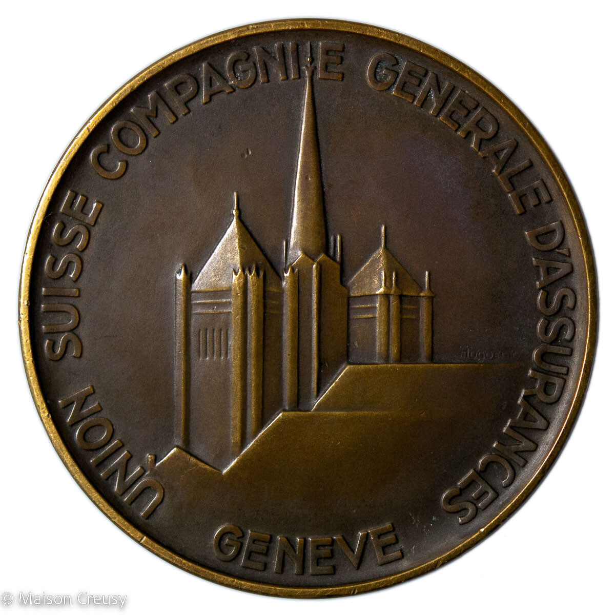Assurances médaille cinquantenaire de l'union Suisse 1937 Assurances médaille cinquantenaire de l'union Suisse 1937