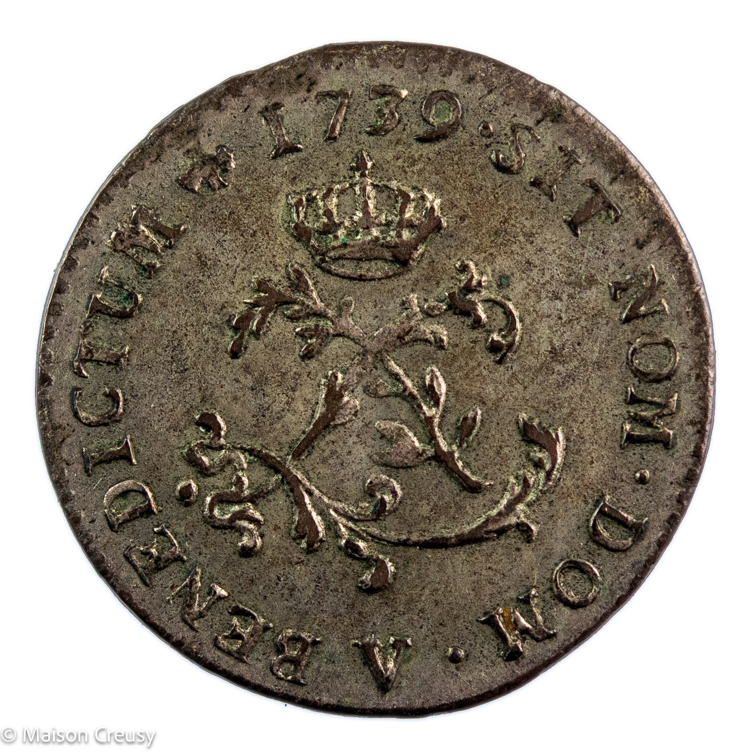 Louis XV double sol 1739 Troyes - Numismeo Louis XV double sol 1739 Troyes - Numismeo