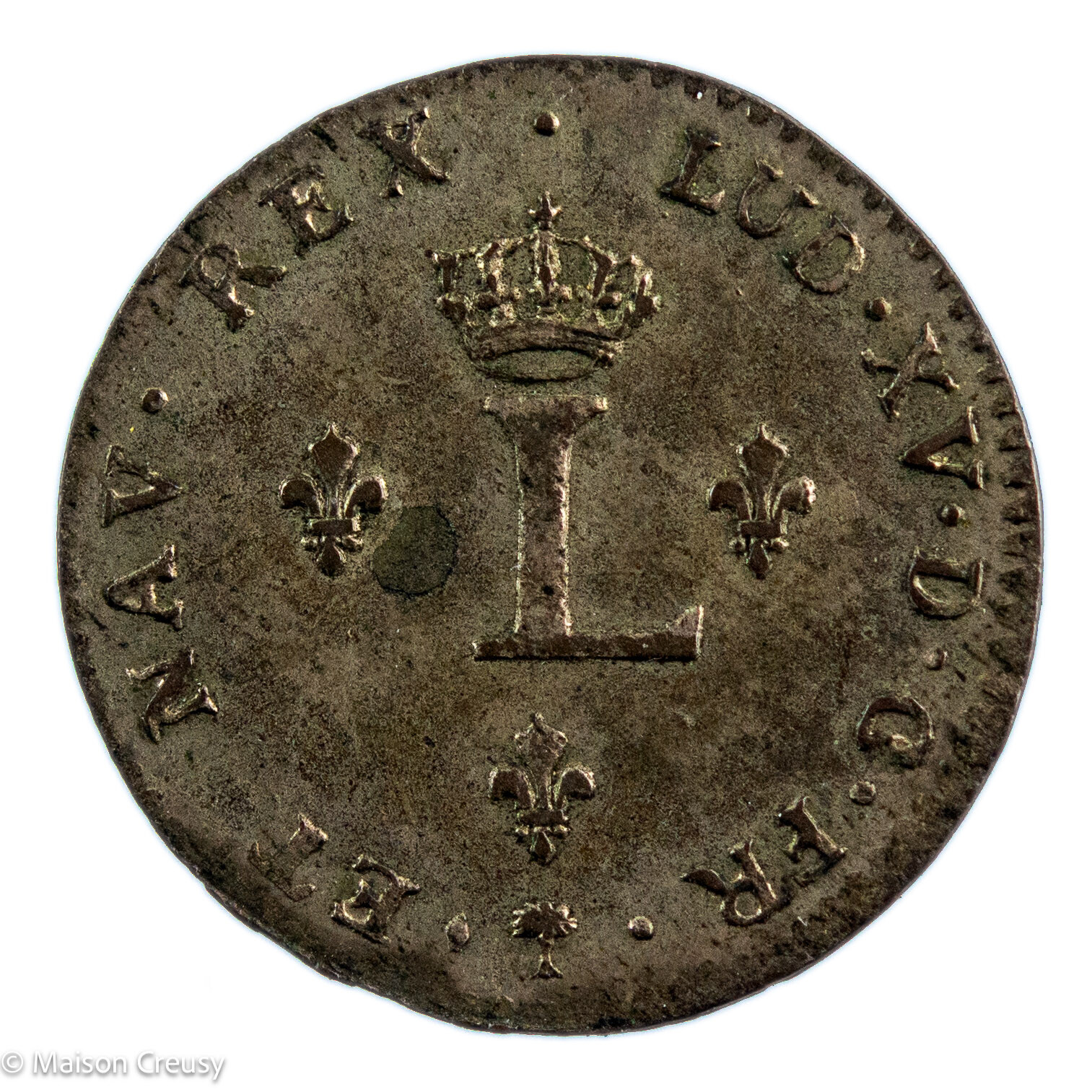 Louis XV double sol 1739 Troyes - Numismeo Louis XV double sol 1739 Troyes - Numismeo