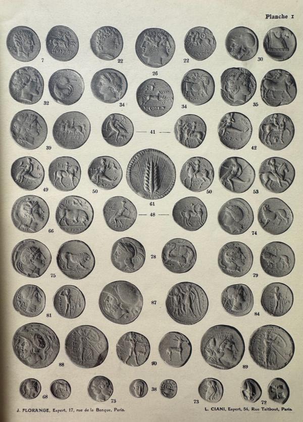 Collection Allotte de la Fuye 1925 relié - Numismeo